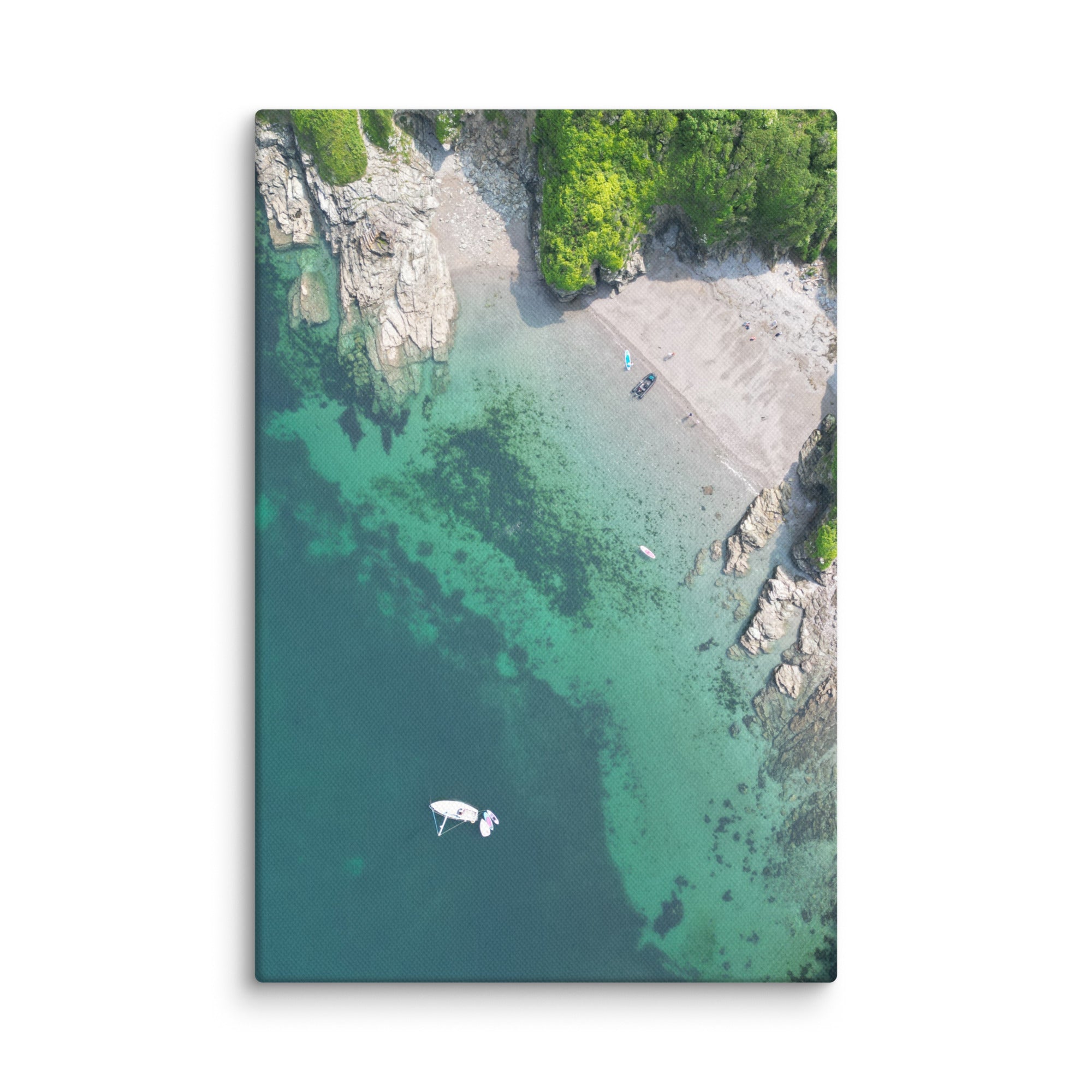 Splendid Isolation - Cellar Beach (Canvas) – Porthole to the Yealm
